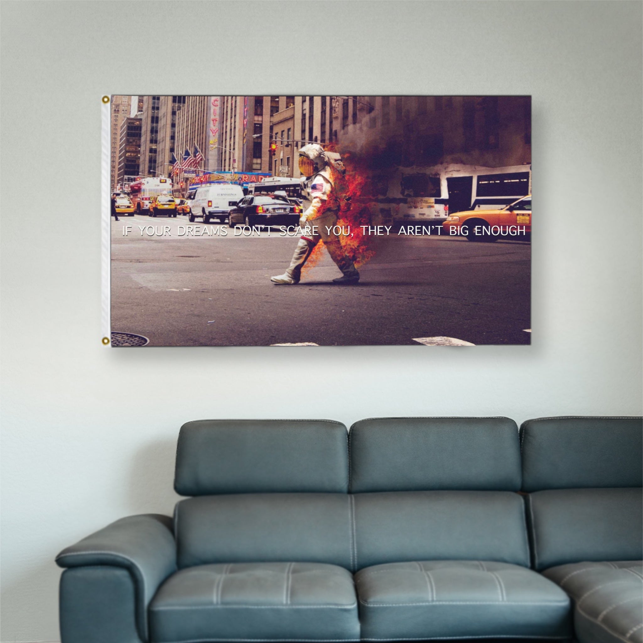 Astro Dreamer Flag – Techbuds Apparel